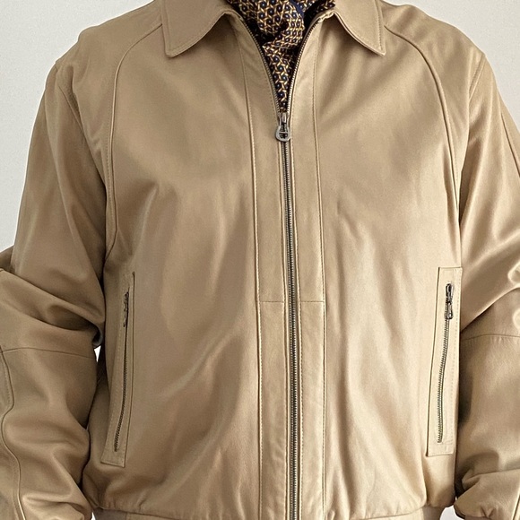 Aigner | Jackets & Coats | Mens Leather Jacket | Poshmark